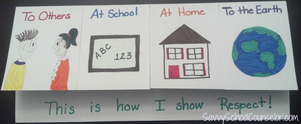 A Very Respectful Foldable - Savvy School Counselor