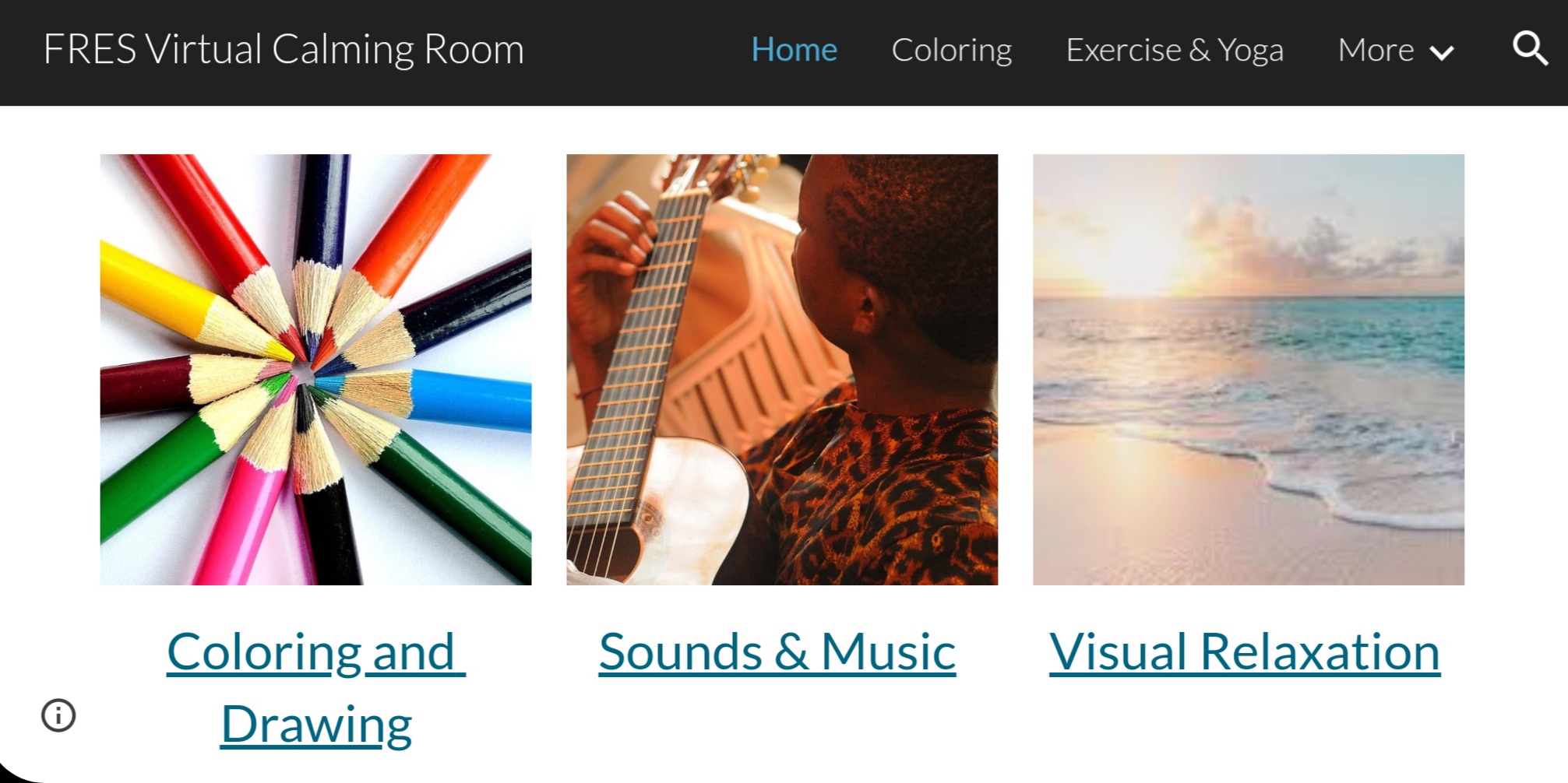 Ahh...A Virtual Calming Room! - Savvy School Counselor