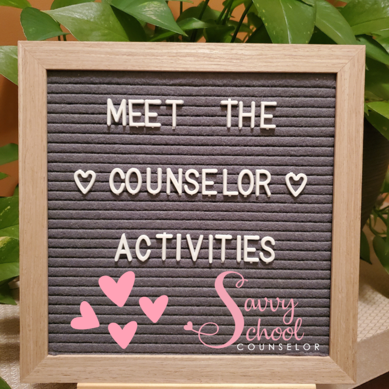 Savvy School Counselor - ~Making a Difference One Child at a Time~Savvy ...