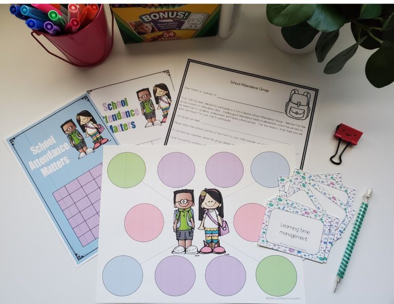 Attendance Small Group Unit Update - Savvy School Counselor